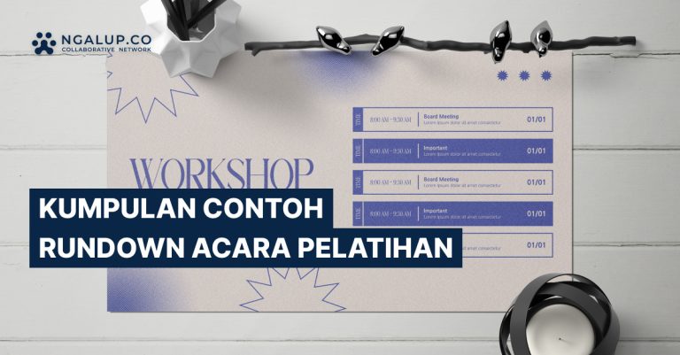 Rundown Acara Pelatihan: Ini 5 Contoh dan Cara Buatnya