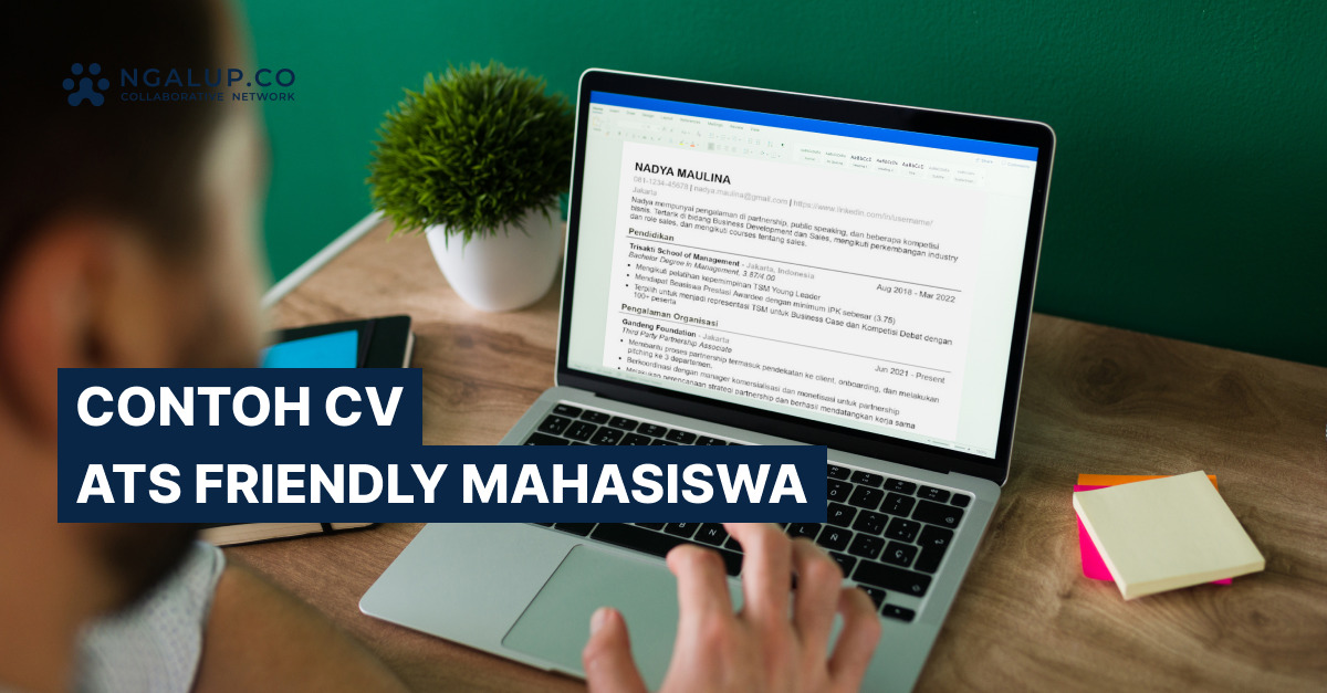 Inilah 24+ Contoh CV Mahasiswa dan Cara Membuatnya